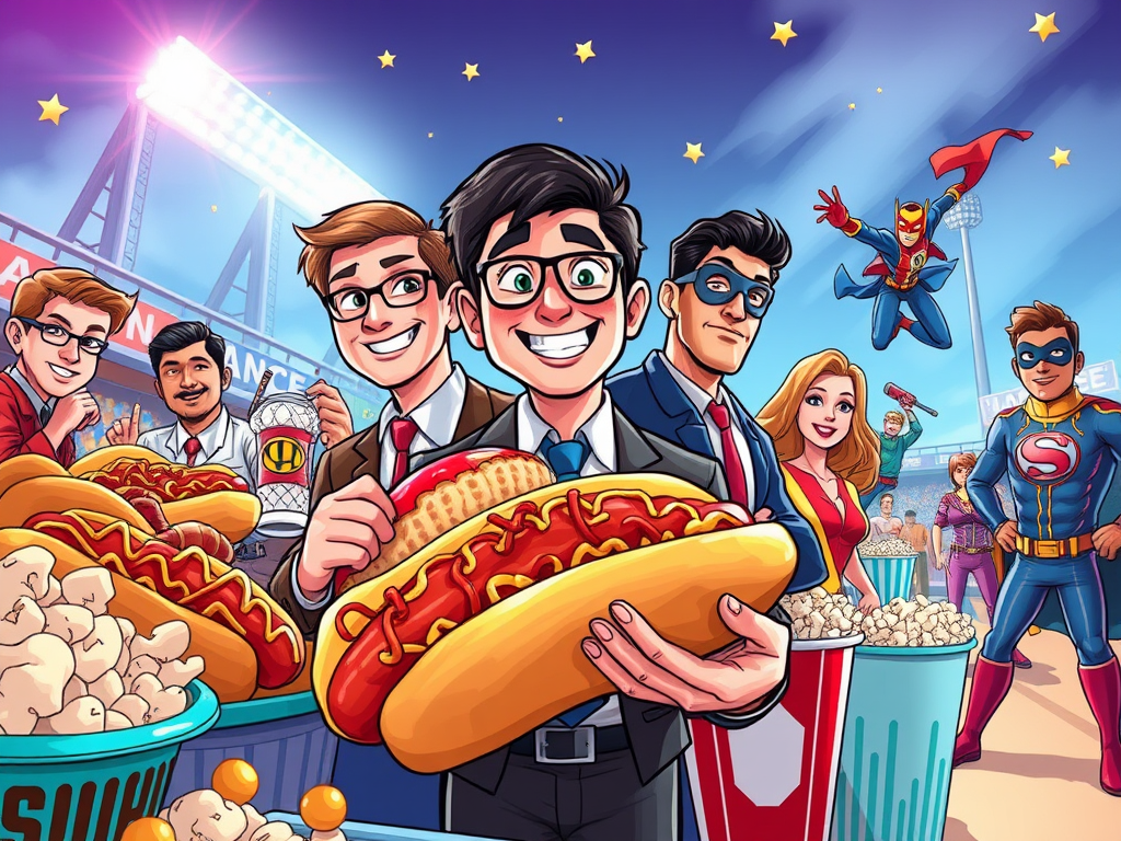 Aura Farming, Severance S2, Floodlighting, Top Ballpark Foods ...